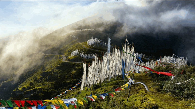 Chele La Pass Paro A Beautiful Place At Bhutan