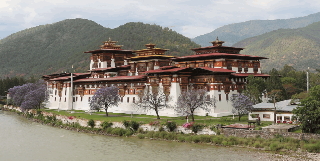 Punakha A Beautiful Place And Old City Of Bhutan