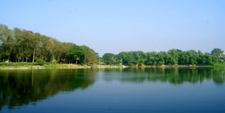 Bijoy Singho Dighi A Historical Lake At Feny